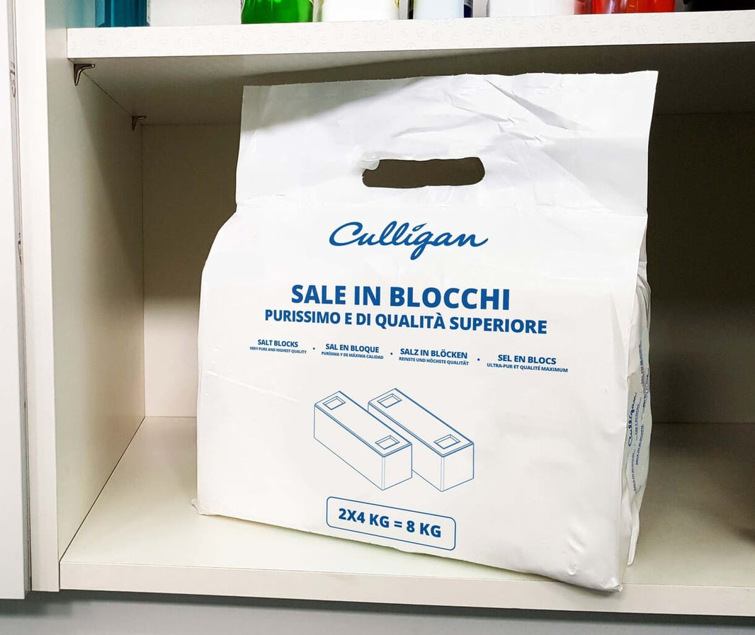 Sale per addolcitori - in grani e pastiglie - e cartucce | Culligan ...